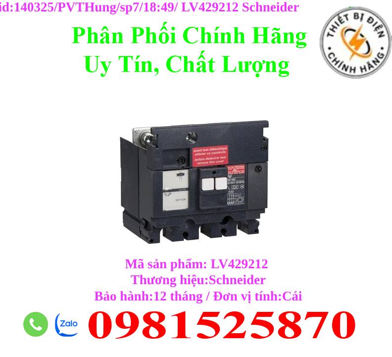 Phụ kiện của Compact NSX Vigi module NSX100/160 3P LV429212